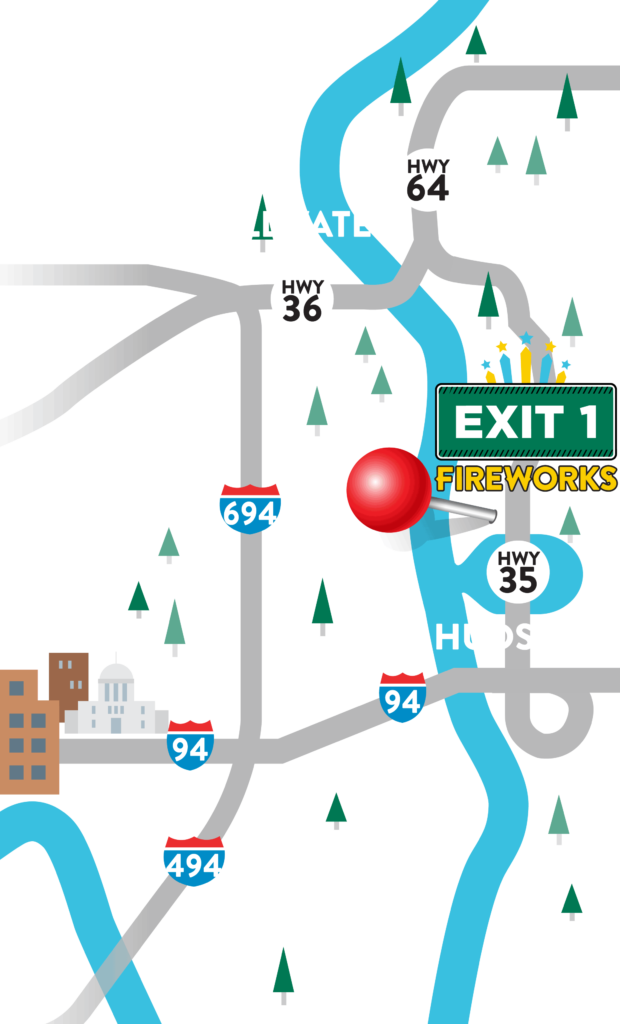 Exit 1 Fireworks Contact Us - Exit 1 Fireworks